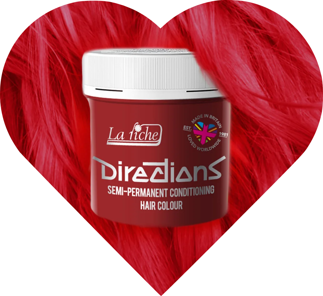 La Riche Directions Semi Permanent Hair Dye 100ml Tub - Pillarbox Red
