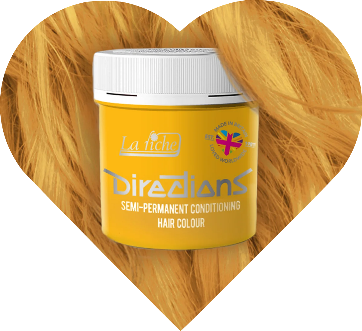 La Riche Directions Semi Permanent Hair Dye 100ml Tub - Sunflower