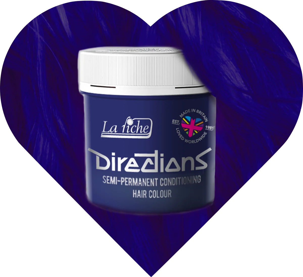 La Riche Directions Semi Permanent Hair Dye 100ml Tub - Ultra Violet
